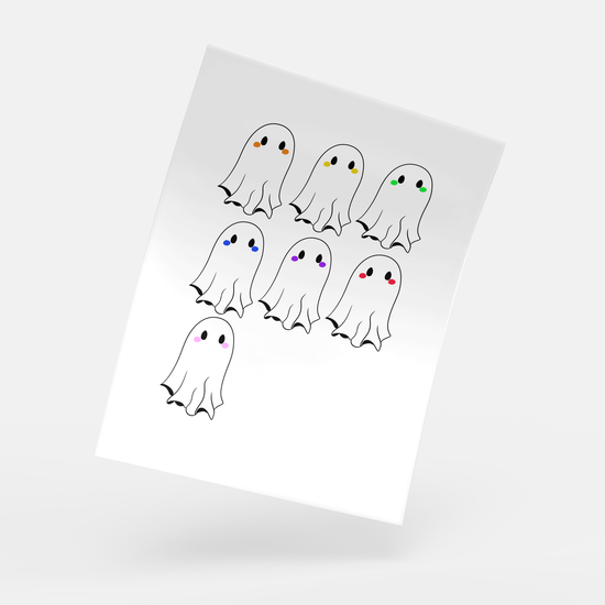 Feed the Ghost Pom Poms DIY Activity – TiffyMama