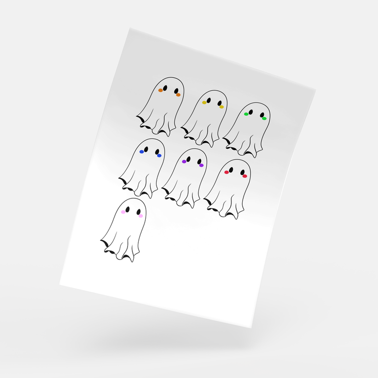 Feed the Ghost Pom Poms DIY Activity – TiffyMama
